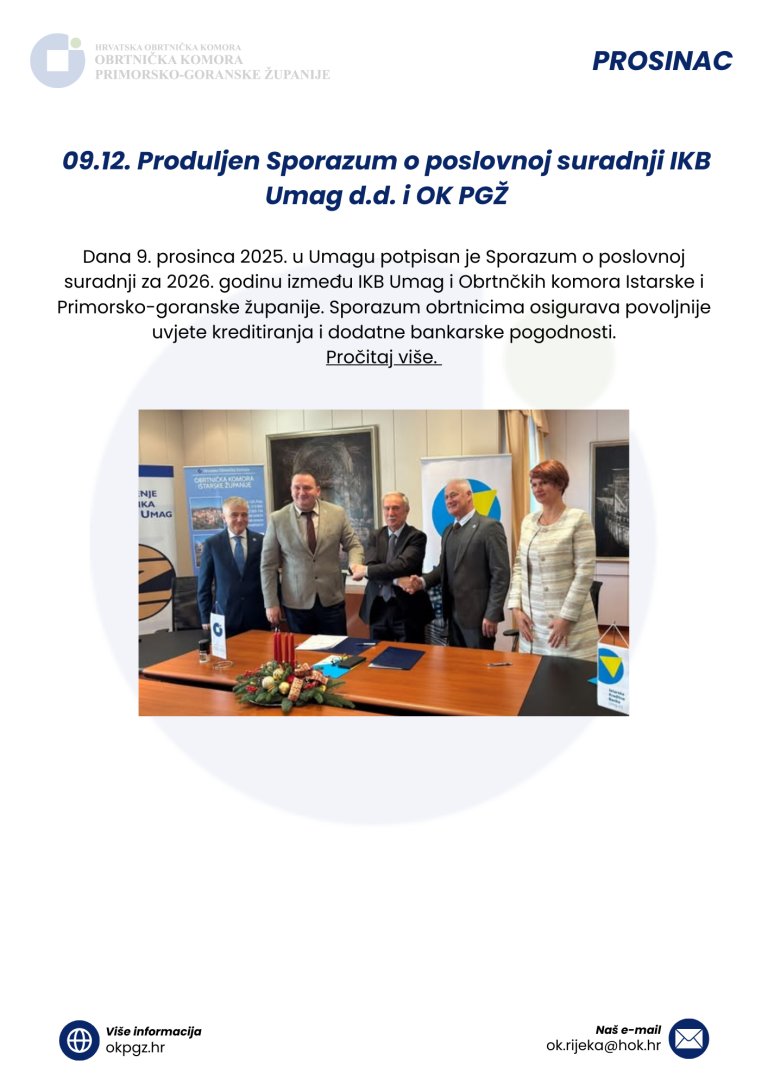 Čestitka Obrtničke komore Primorsko-goranske županije - Obrtnička komora Primorsko-goranske Županije